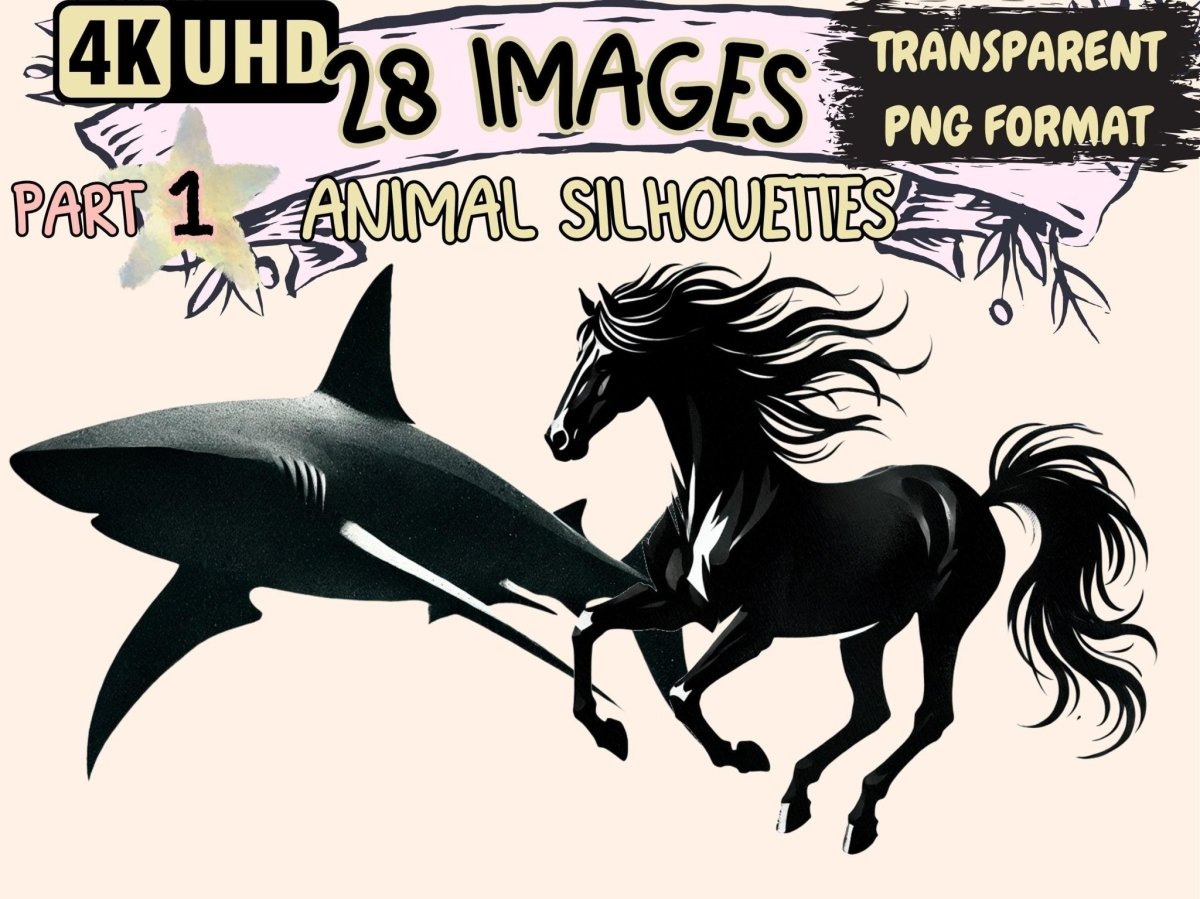 Animal Silhouettes Clipart
