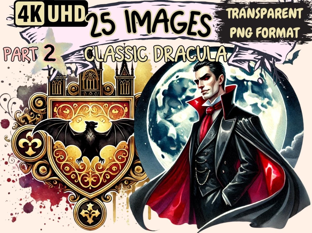Classic Dracula (P2) Clipart - Wonders Artist