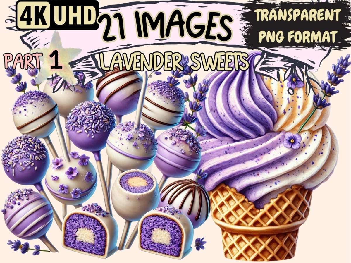Lavender Sweets Clipart