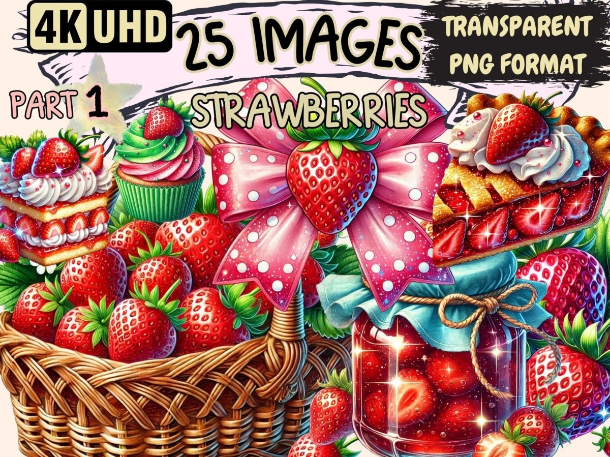 Strawberries Clipart