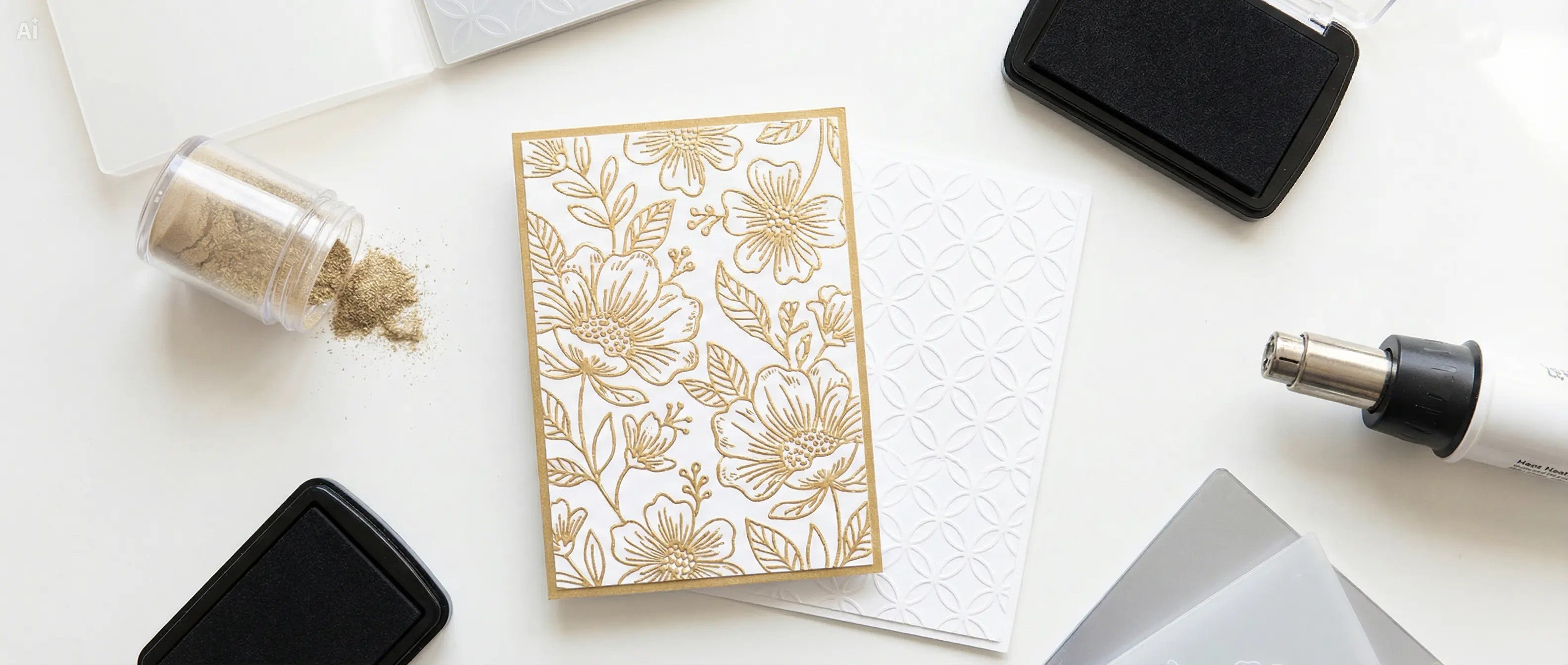 5 Easy Embossing Techniques for Beginners (Heat + Dry) — WondersArtist