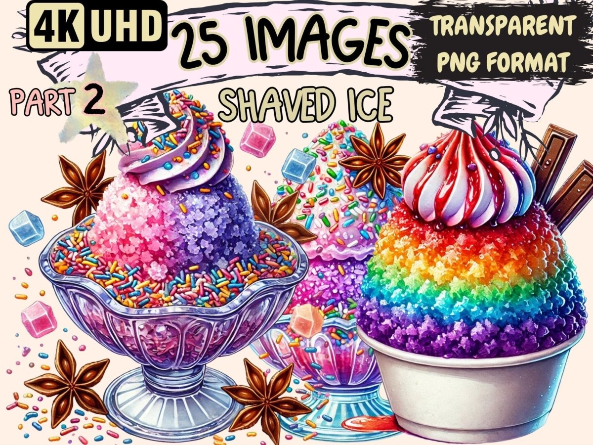 Shaved Ice (P2) Clipart - Wonders Artist